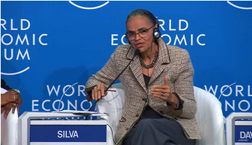 Marina Silva solta Fake News em Davos e diz que mais da metade dos ...